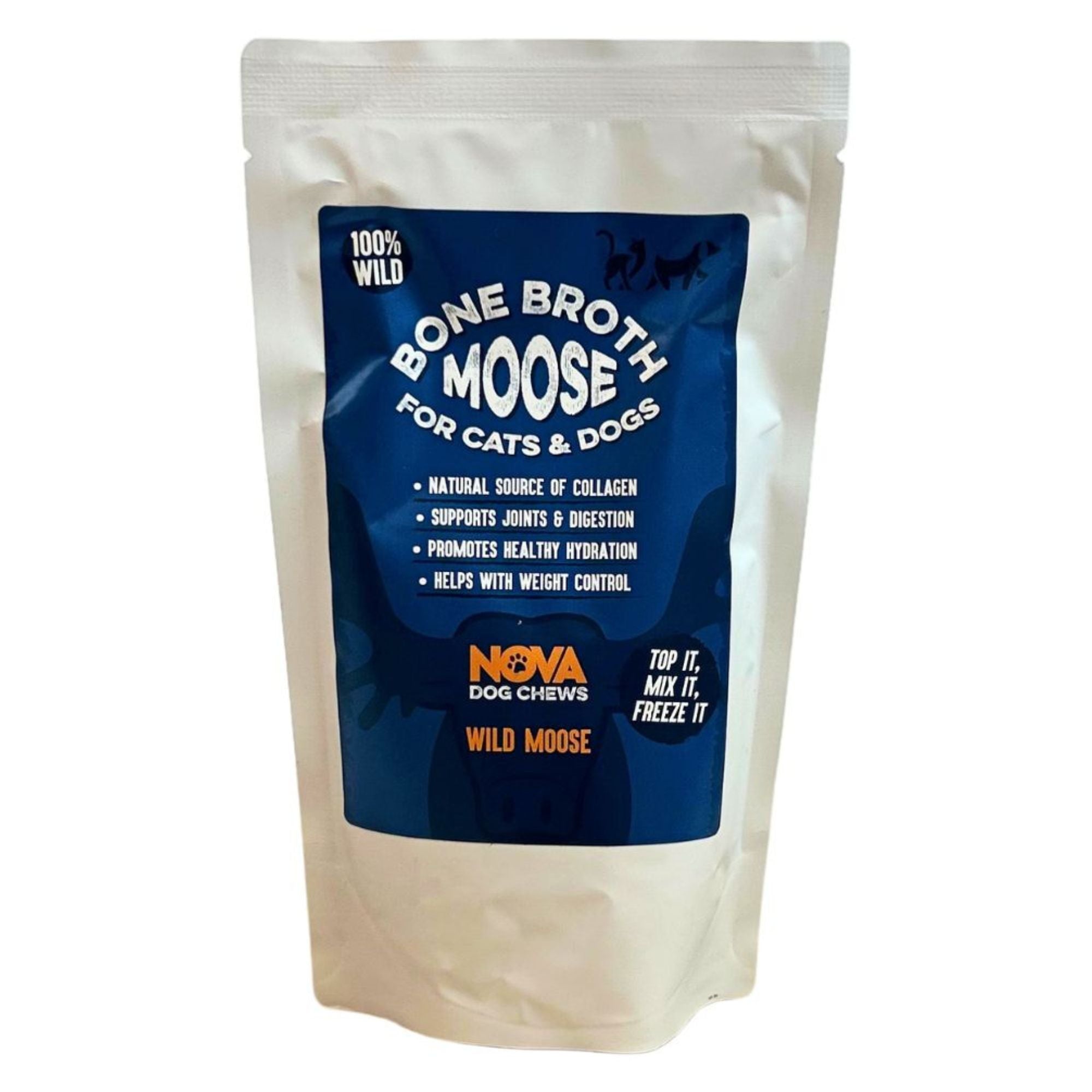 Nova Moose Bone Broth 230ml – Chow Paws Dog Treats