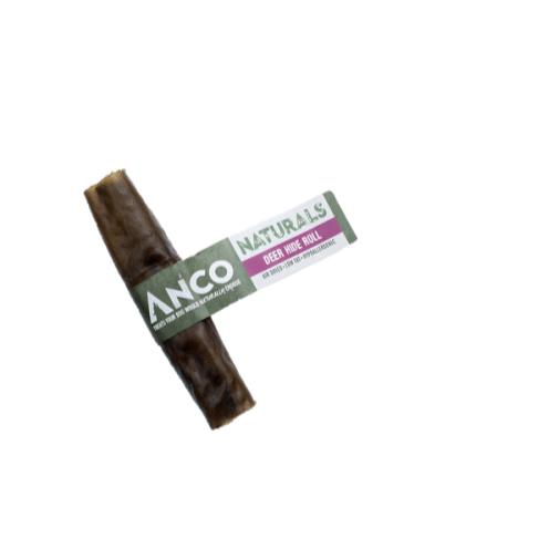 Anco Deer Hide Roll 100% Natural Long Lasting Chew | Chow Paws – Chow ...