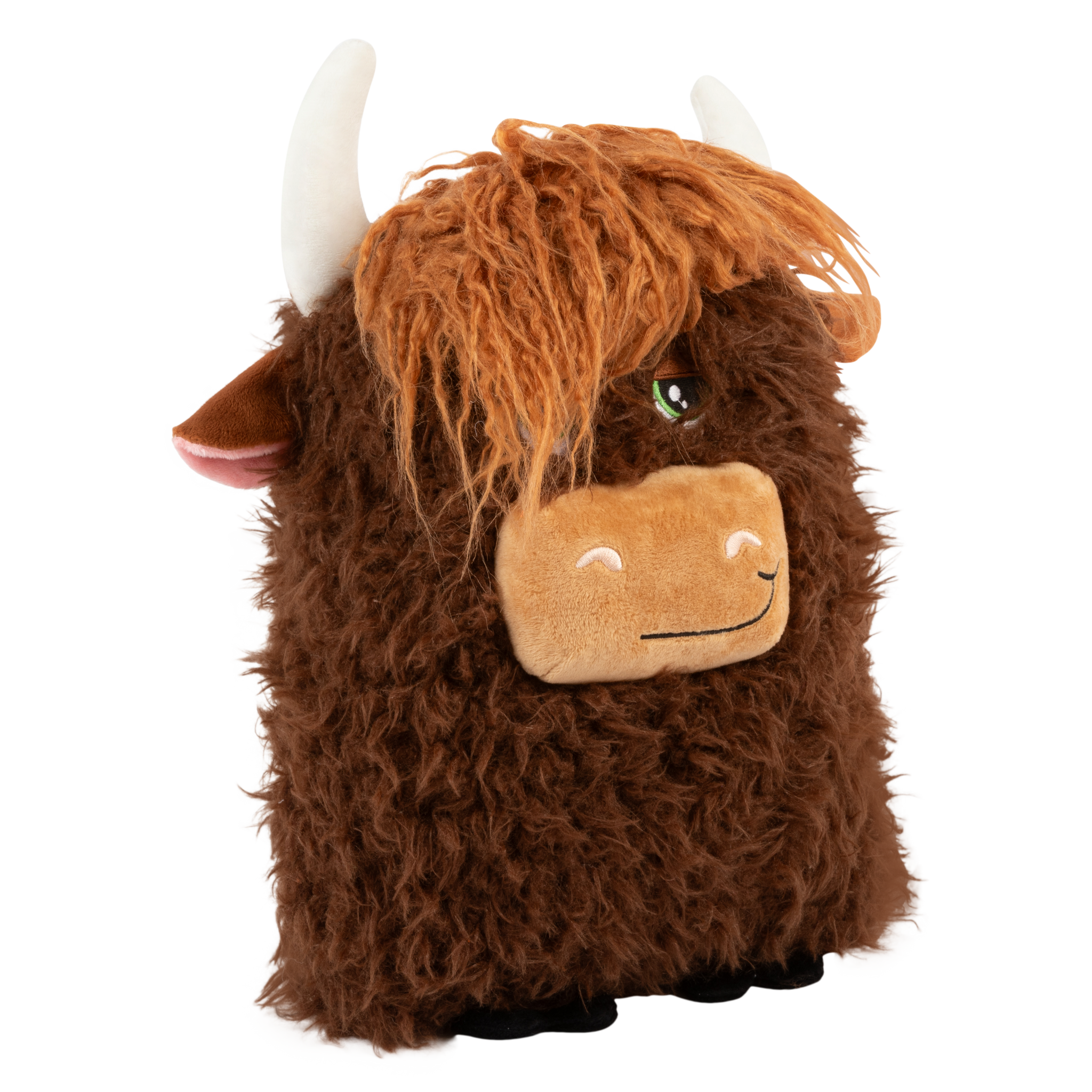 KONG Comfort Jumbo Highland Cow XL – Large Plush Squeaky Dog Toy | Chow ...